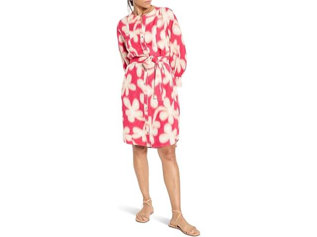 (取寄) ニックゾー レディース グロウリング フラワー ブラウザ ドレス NIC+ZOE women Glowing Flower Blouse Dress Pink Multi