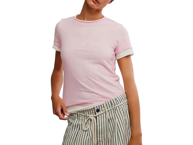 (取寄) フリーピープル レディース ターシャ ティー Free People women Tasha Tee Ballet Combo