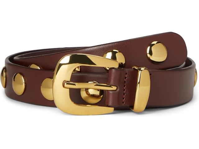 (取寄) メイドウェル レディース クリーン ウェスタン ベルト Madewell women Clean Western Belt Soft Mahogany