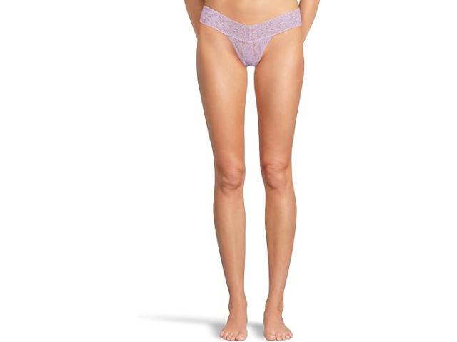(取寄) ハンキー パンキー レディース ピティート シグニチャー レース トング Hanky Panky women Petite Signature Lace Thong Lavender Fields