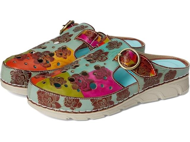 (取寄) ラルティストバイスプリングステップ レディース セフトン L'Artiste by Spring Step women Sefton Mint Multi