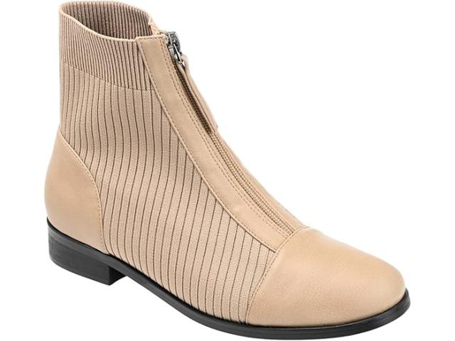 (取寄) ジュルネ コレクション レディース トゥルー コンフォート フォーム ベクスリー ブーティ Journee Collection women Tru Comfort Foam Bexlie Bootie Tan