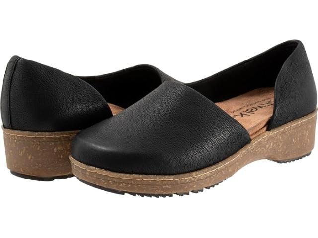 (取寄) ソフトウォーカー レディース アディ SoftWalk women SoftWalk Addie Black Nubuck