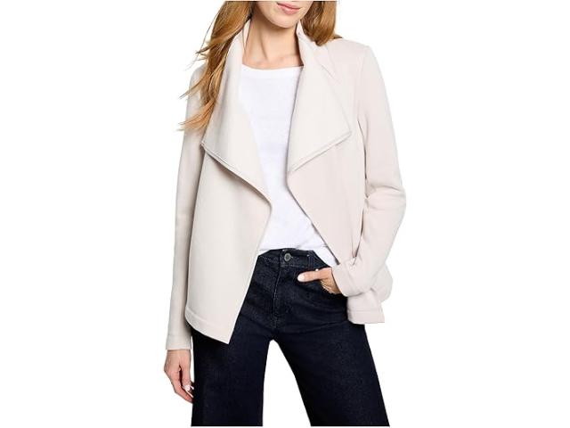 (取寄) ニックゾー レディース ラウンジ アラウンド モト ジャケット NIC+ZOE women Lounge Around Moto Jacket Sugar Cookie