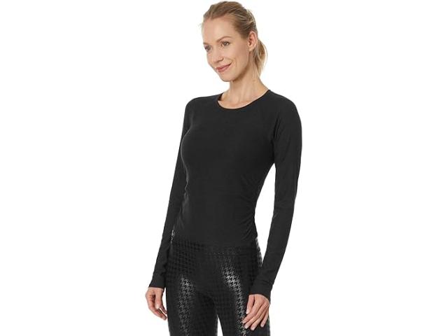 (取寄) ビヨンドヨガ レディース フェザーウェイト ユア フィット ロング スリーブ トップ Beyond Yoga women Beyond Yoga Featherweight Your Fit Long Sleeve Top Darkest Night