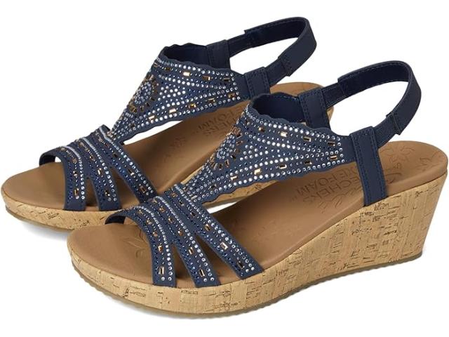 (取寄) スケッチャーズ レディース ビバリー - ダズリング チャーム SKECHERS women Beverlee - Dazzling Charm Navy