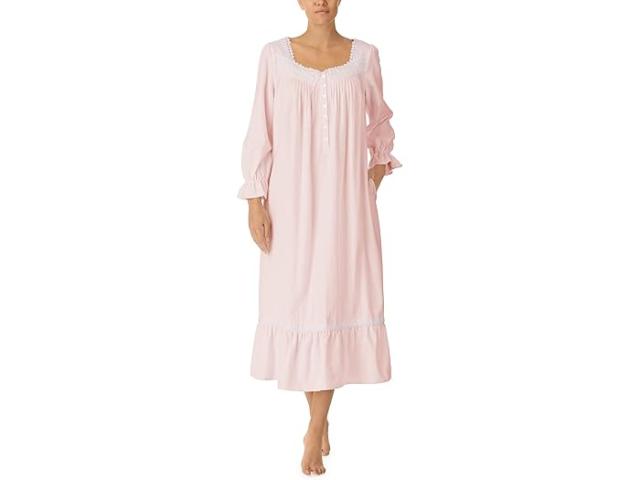 (取寄) アイリーン ウエスト レディース ロング スリーブ フランネル バレエ ガウン Eileen West women Long Sleeve Flannel Ballet Gown Rose