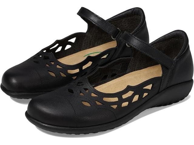 (取寄) ナオト レディース アガシス Naot women Naot Agathis Soft Black Leather