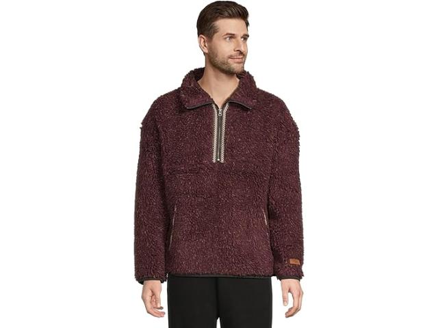 (取寄) アグ メンズ コンフェティ ハーフ ジップ UGG men Uggbraid Confetti Half Zip Wild Grape