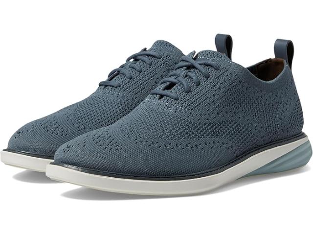 (取寄) コールハーン メンズ グランド エボリューション ステッチライト オックスフォード Cole Haan men Grand Evolution Stitchlite Oxford Stormy Weather/Ivory/Cloud Blue