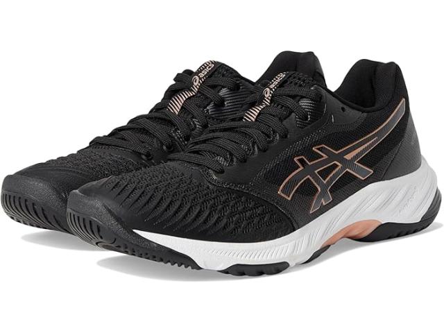 (取寄) アシックス レディース ネットバーナー バリスティック FF 3 バレーボール シューズ ASICS women ASICS Netburner Ballistic FF 3 Volleyball Shoe Black/Rose Gold