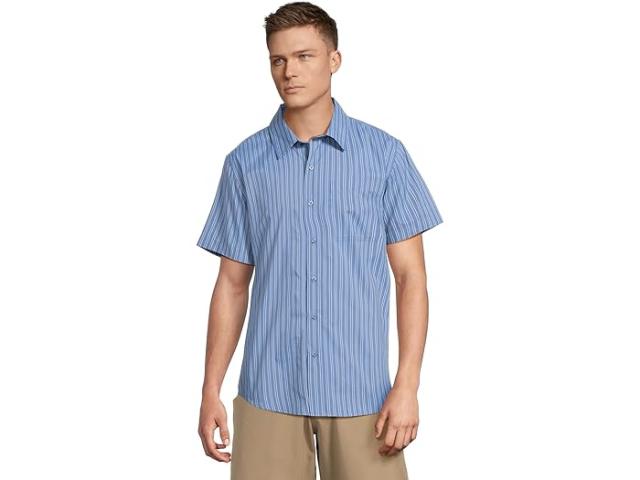 (取寄) マーモット メンズ ノベルティ ショート スリーブ シャツ Marmot men AirExchange SolarShield Novelty Short Sleeve Shirt Rain Cloud Tomales Stripe