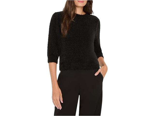 (取寄) ニックゾー レディース コージー シック セーター NIC+ZOE women Cozy Chic Sweater Black Onyx