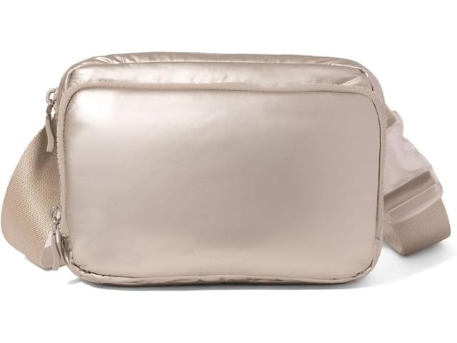 (取寄) バッガリーニ レディース モダン ベルト バッグ スリング Baggallini women Modern Belt Bag Sling Platinum Ecopuff