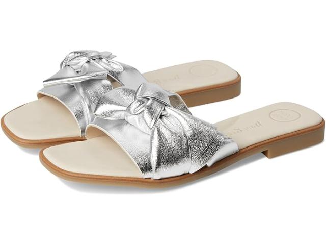 (取寄) ポールグリーン レディース アニー スライド Paul Green women Annie Slide Aluminium llic Future