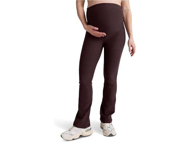 (取寄) ビヨンドヨガ レディース スペースダイ プラクティス マタニティ パンツ Beyond Yoga women Spacedye Practice Maternity Pants Dark Chocolate Heather