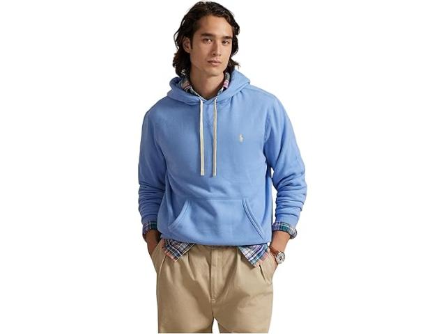 (取寄) ラルフローレン メンズ ロング スリーブ RL フリース Polo Ralph Lauren men Long Sleeve RL Fleece Bristol Blue