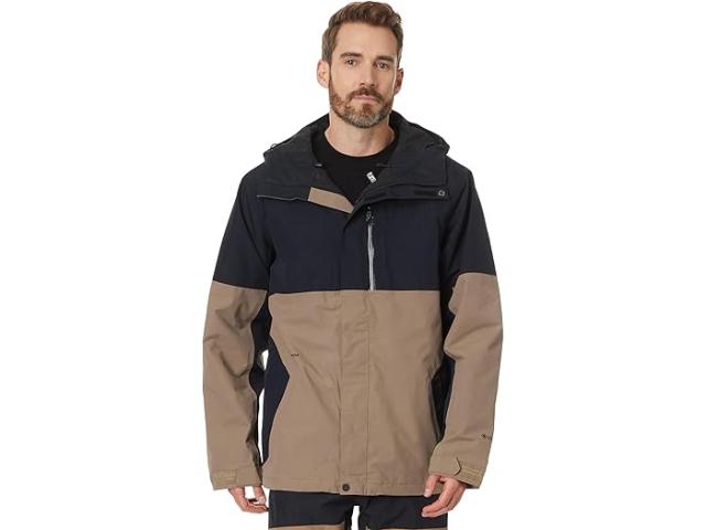 (取寄) ボルコム スノー メンズ エル インサレーテッド ゴア-テックス ジャケット Volcom  men L Insulated GORE-TEX Jacket Chestnut Brown