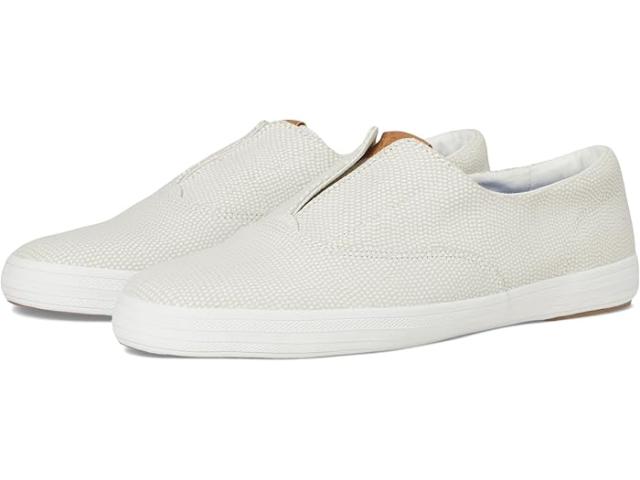 (取寄) ケッズ レディース チャンピオン ラウンド トゥ スリッポン Keds women Champion Round Toe Slip-On Cream Dalmata Leather
