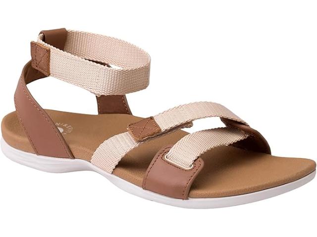 (取寄) リヴァイタライン レディース ウェブド サンダル Revitalign women Webbed Sandal Light Taupe
