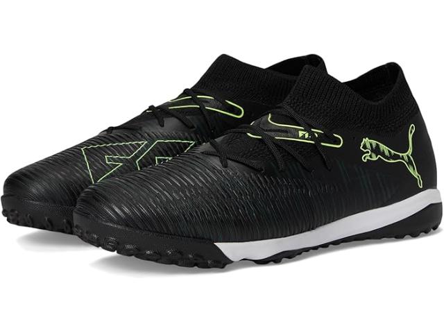 (取寄) プーマ メンズ フューチャー 8 マッチ ターフ トレーナー サッカー クリーツ PUMA men Future 8 Match Turf Trainer Soccer Cleats Black/Fizzy Light/Green Terrain