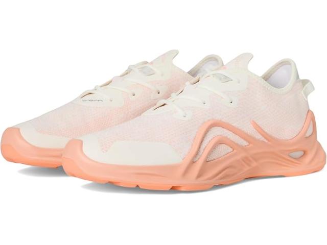 (取寄) エコー スポーツ レディース バイオム インフィニット テキスタイル ニット ファッション ファッション スニーカー ECCO Sport women Biom Infinite Textile Knit Fashion Fashion Sneaker Bright White/Peach Nectar