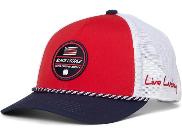 (取寄) ブラッククローバー オールド グローリー アジャスタブル ハット Black Clover Old Glory Adjustable Hat Red Hat/Red/White/Blue Hd Patch