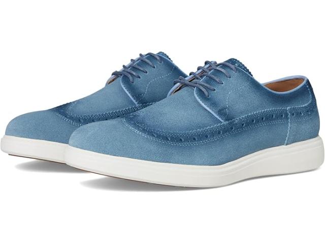 (取寄) ステイシー アダムス メンズ ウイング ティップ レースアップ Stacy Adams men Trudell Wing Tip Lace-Up Light Blue