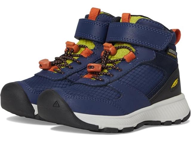 (取寄) キーン キッズ キッズ スキューア デュラブル イージー オン コンフォタブル ウォータープルーフ (トドラー/リトル キッド) KEEN Kids kids Skua Durable Easy On Comfortable Waterproof (Toddler/Little Kid) Naval Academy/Rogue Green