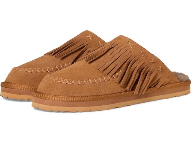 (取寄) フリーピープル レディース ファロン フリンジ ミュールズ Free People women Fallon Fringe Mules Toffee Suede