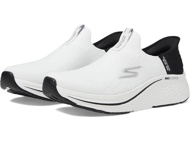 (取寄) スケッチャーズ レディース マックス クッショニニグ エリート 2.0 エターナル ハンズ フリー スリップ-インス SKECHERS women Max Cushioning Elite 2.0 Eternal Hands Free Slip-Ins White/Black