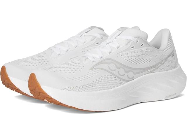 (取寄) サッカニー レディース ライド 18 Saucony women Ride 18 White/Gum