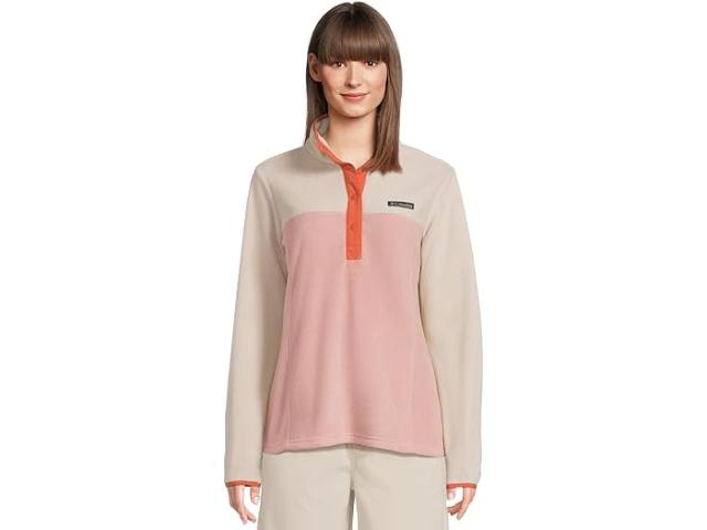 (取寄) コロンビア レディース ベントン スプリングス 1/2 スナップ プル オーバー リ Columbia women Benton Springs 1/2 Snap Pull Over II Eraser Pink/Dark Stone/Tuscan