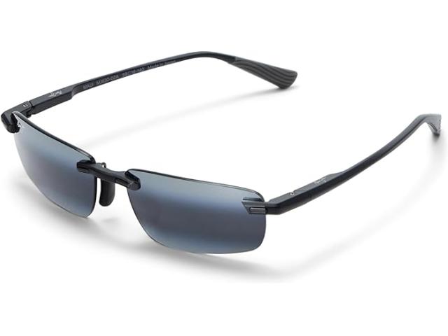 (取寄) マウイ ジム イリコウ Maui Jim Maui Jim Ilikou Matte Black/Neutral Grey Polarized