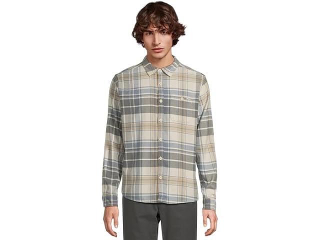(取寄) ハーレー メンズ ポートランド ストレッチ フランネル ロング スリーブ Hurley men Portland Stretch Flannel Long Sleeve Bone