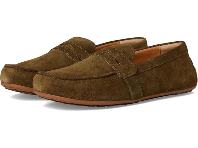 (取寄) アリアット レディース セレーネ ドライビング モック Ariat women Selene Driving Moc Dark Olive Suede