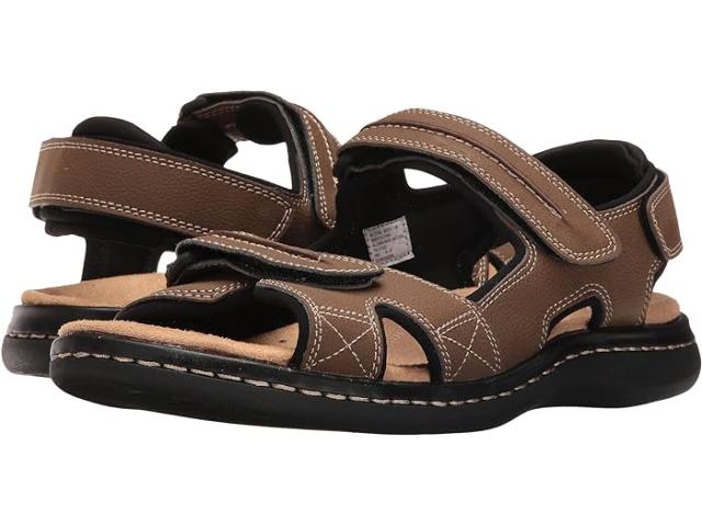 (取寄) ドッカーズ メンズ ニューページ クオーター ストラップ サンダル Dockers men Dockers Newpage Quarter Strap  Sandal Dark Tan