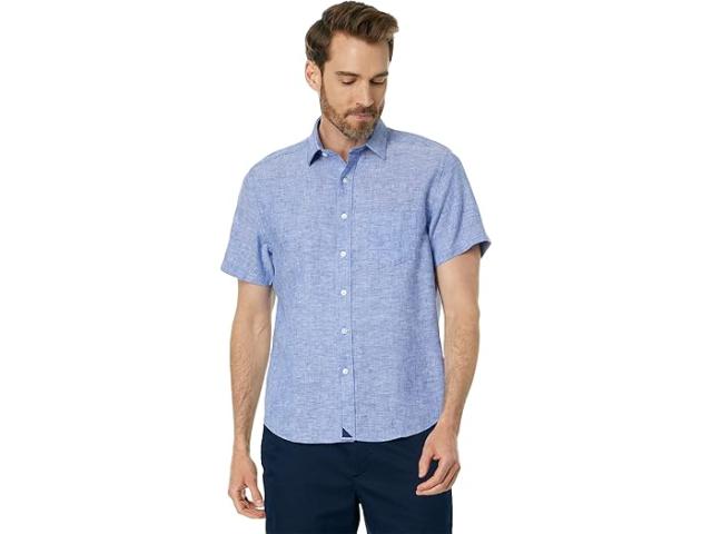 (取寄) アンタックイット メンズ キャメロン リンクル-レジスタント UNTUCKit men Cameron Wrinkle-Resistant Blue