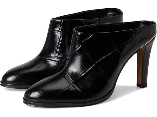 (取寄) ヴィンスカムート レディース ソレーネ ハイ ヒール ミュール Vince Camuto women Solene High Heel Mule Black