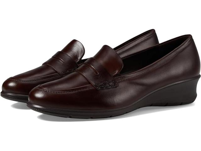 (取寄) エコー レディース フェリシア ペニー ローファー ECCO women ECCO Felicia Penny Loafer Potting Soil