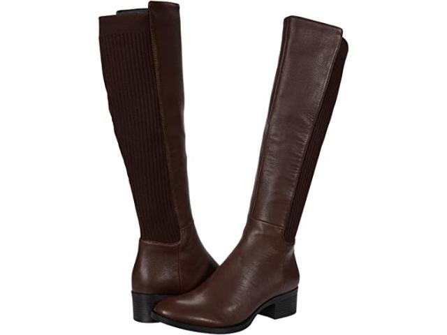 (取寄) ケネスコール ニューヨーク レディース レヴォン ブーツ Kenneth Cole New York women Levon Boot Chocolate Leather