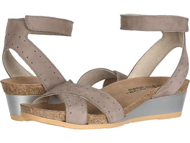 (取寄) ナオト レディース ワンド Naot women Naot Wand Stone Nubuck/Glass Brown