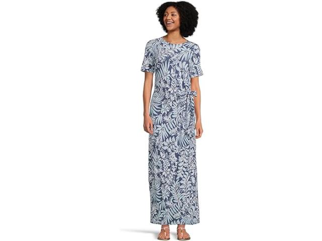(取寄) リリー ピュリッツァー レディース チェイス マキシ ドレス Lilly Pulitzer women Chace Maxi Dress Sapphire Pool Summer Shorelines
