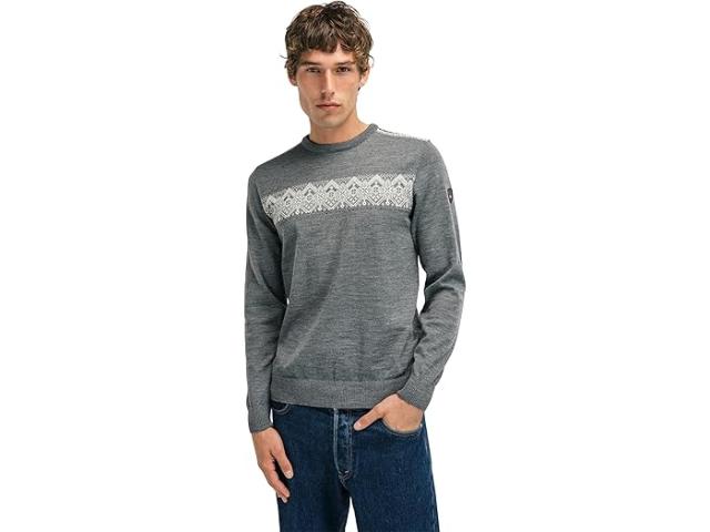(取寄) ダーレオブノルウェー メンズ セーター Dale of Norway men Stenberg Sweater Smoke/Off-White/Charcoal