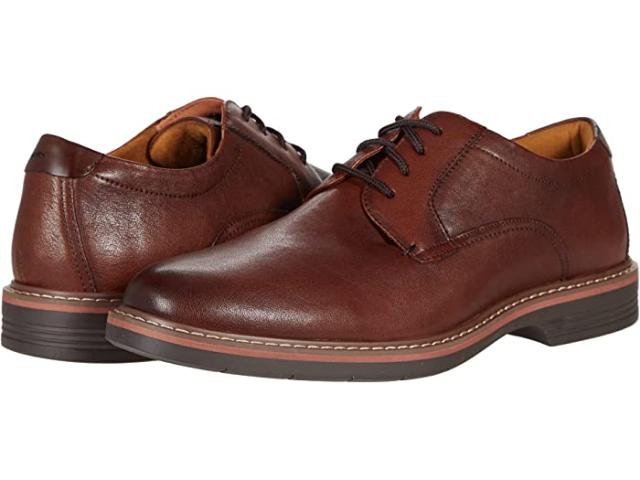 (取寄) フローシャイム メンズ ノーウォーク プレーン トゥ オックスフォード Florsheim men  Norwalk Plain Toe Oxford Cognac Milled Leather