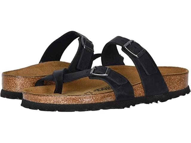 (取寄) ビルケンシュトック レディース マリヤ オイルド レザー Birkenstock women  Mayari Oiled Leather Black Oiled Leather