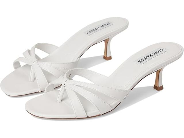 (取寄) スティーブマデン レディース ケーリー Steve Madden women Cary White Leather