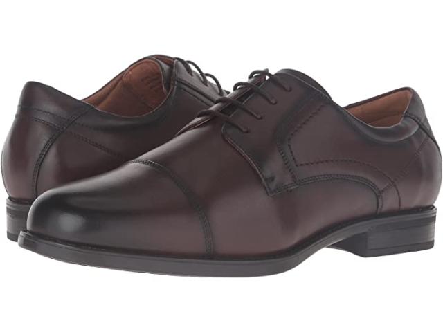 (取寄) フローシャイム メンズ ミッドタウン キャップ トゥ オックスフォード Florsheim men  Midtown Cap Toe Oxford Brown Smooth