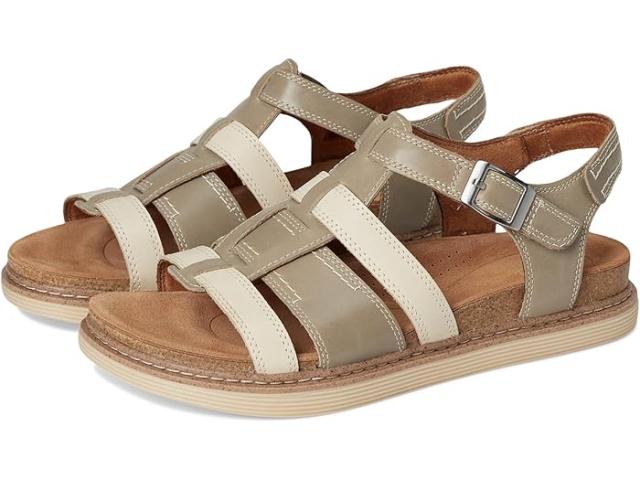 (取寄) クラークス レディース アーウェル サン Clarks women Arwell Sun Stone Combi Leather