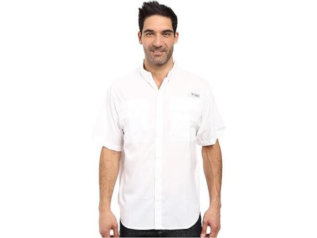 (取寄) コロンビア メンズ タミアミ リ S/S Columbia men Columbia Tamiami II S/S White